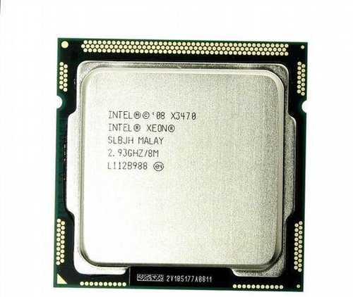 Процессоры LGA1156: Xeon X3470, X3460, X3440 и др