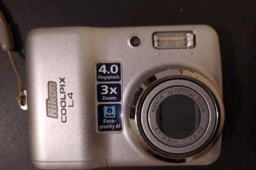 Цифровой фотоаппарат Nikon Camera Coolpix L4