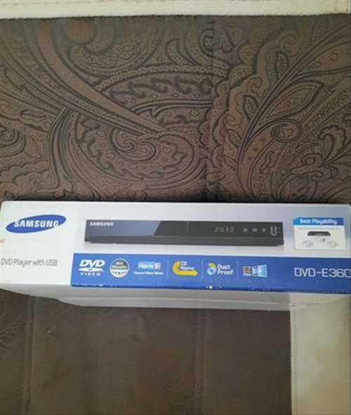 Dvd плеер samsung e-360