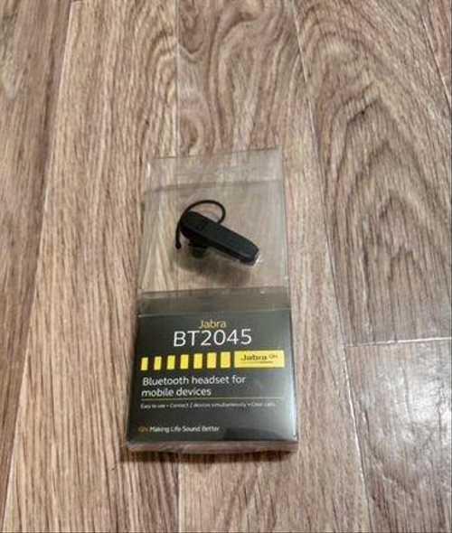 Беспроводная гарнитура Jabra BT2045. Новая