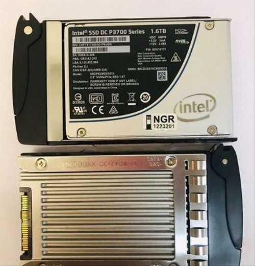 Диск SSD Intel DC P3700 1,6 тb NVMe