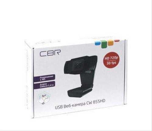 Веб-камера CW 855HD Black (1280х720) 1мп CBR