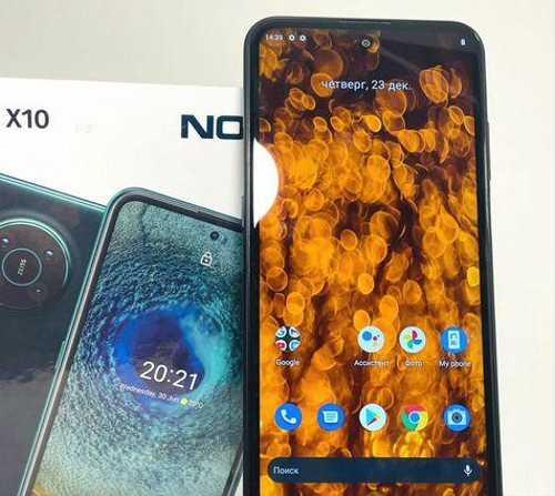 Смартфон Nokia X10 6/128Gb