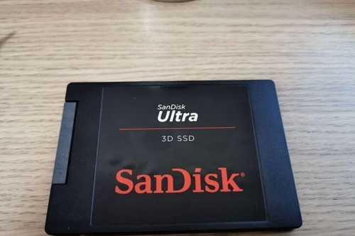 SSD Sandisk 2tb Ultra3d на гарантии