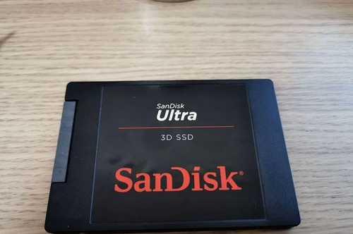 SSD Sandisk 2tb Ultra3d на гарантии