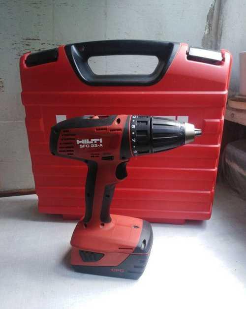 Шуруповерт hilti a22