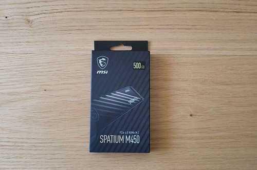 MSI spatium M450 500GB