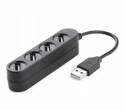 HUB USB на 4 USB P-1020 2.0 15cm USB 2.0