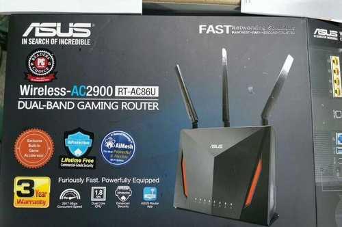WiFi Роутер Asus RT-AC86U Dual Band Gaming Route