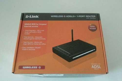 Adsl роутер D-Link DSL-2600U