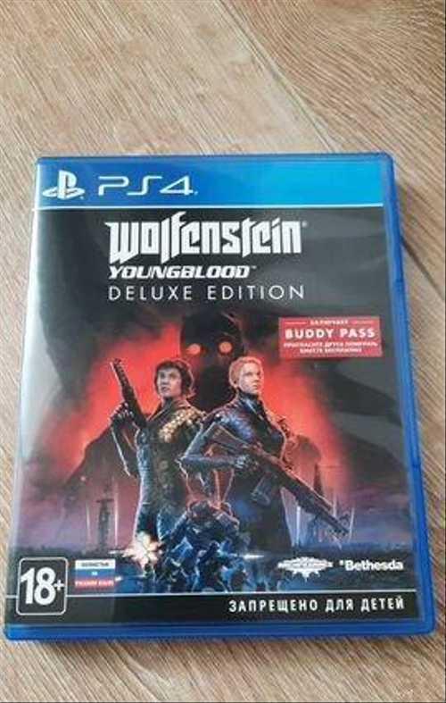 Wolfenstein Young blood Игры для приставок ps4