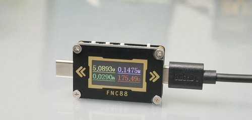 USB Type-C тестер-триггер Fnirsi FNC88