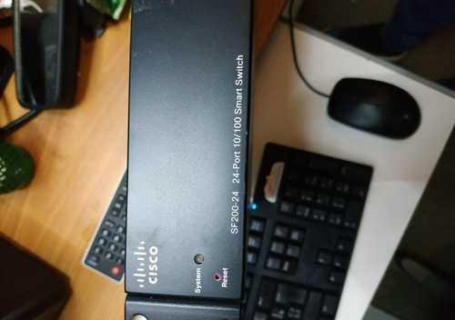 Коммутатор cisco SF200E-24