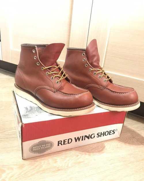RED wing shoes MOC TOE