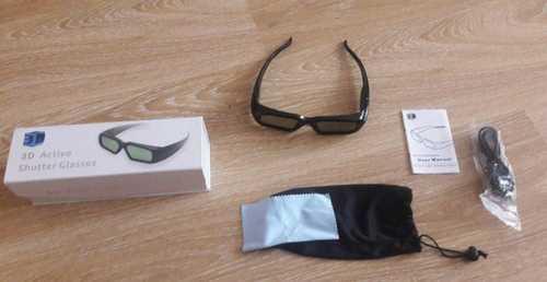 3d active shutter glasses для dlp-link 3d активные