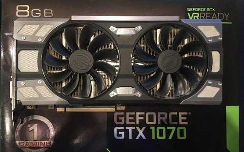 Evga GeForce GTX 1070 8GB