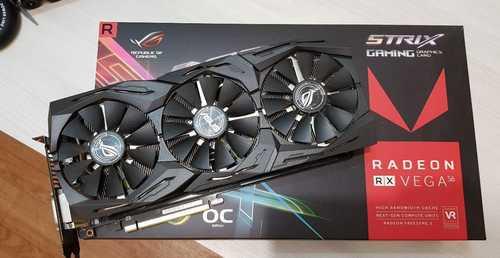 Видеокарта Asus Radeon Vega 56 8gb Gaming
