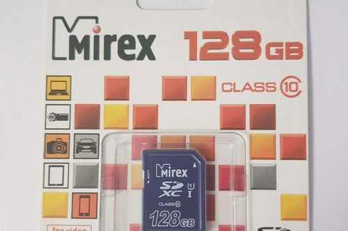 Карта памяти SD Mirex 128 Gb