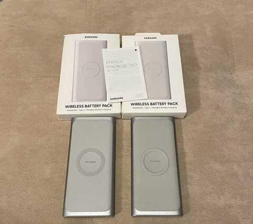 Samsung wireless charger battery pack 10.000 mAh t