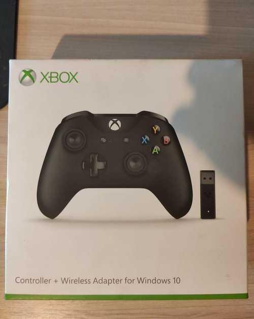 Контроллер Xbox One + Wireless Adapter win10