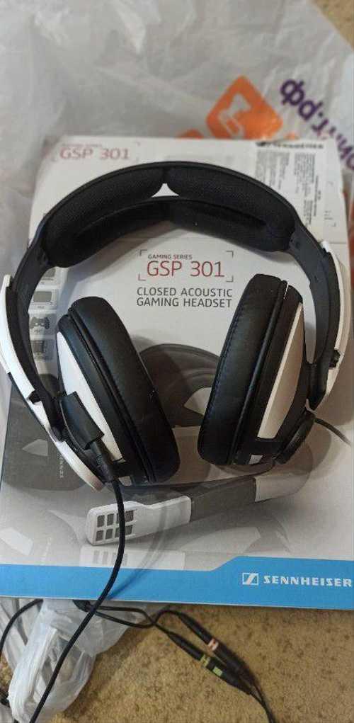 Проводные наушники Sennheiser GSP301 белый