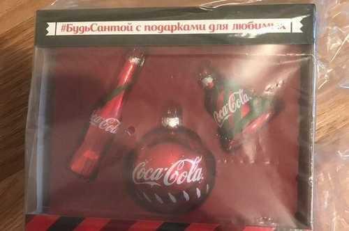 Новогодние игрушки coca cola