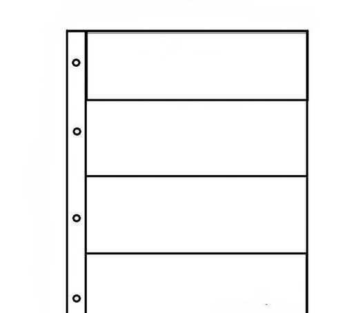 Лист Grande 240x300 мм, на 4 боны