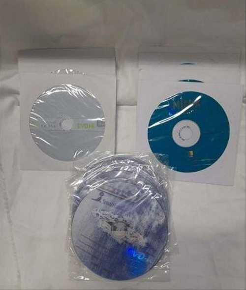 Пустые диски DVD-R, CD-RW, болванки