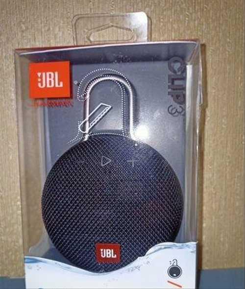 Bluetooth колонка JBL Clip 3 (новая)