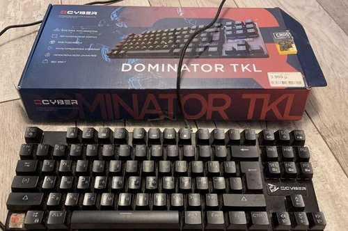 Игровая клавиатура cyber Dominator TKL