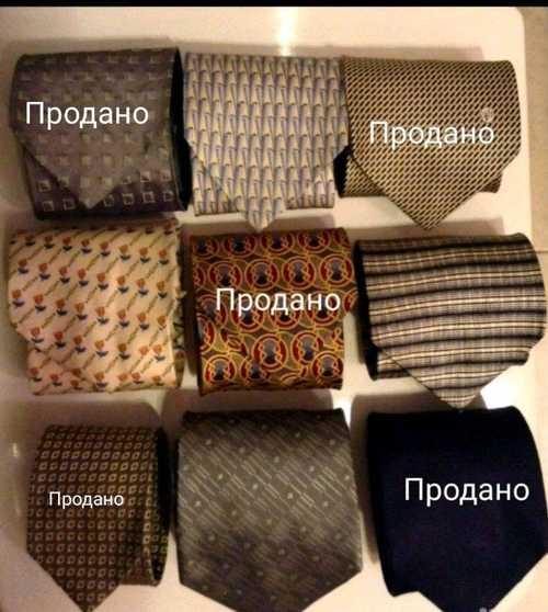 Галстуки мужские Gucci, Hugo Boss, Henderson и др