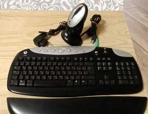 Клавиатура и мышь Logitech