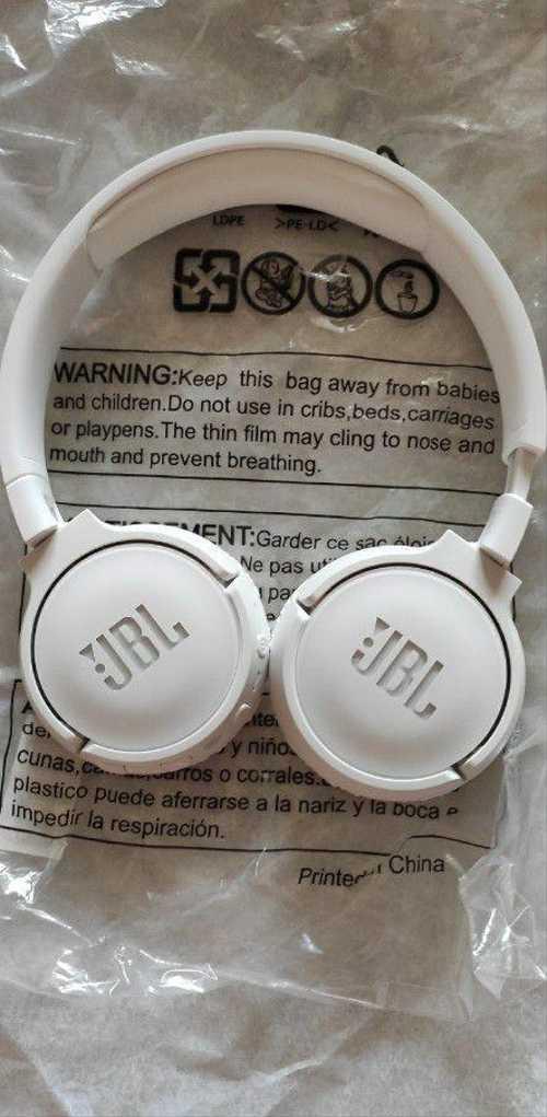 Наушники JBL T600btnc White