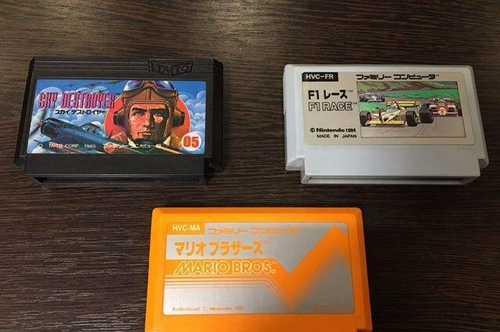 Картриджи Famicom (Денди) лот 1