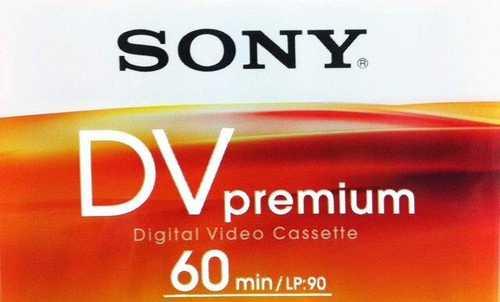 Новая кассета dvcam MiniDV Sony (DVM60PR4)