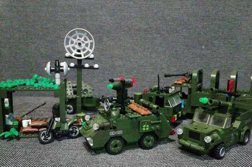 Военный конструктор типа лего lego Brick Enlighten