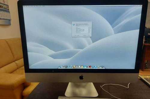 Моноблок apple iMac 27 конец 2012