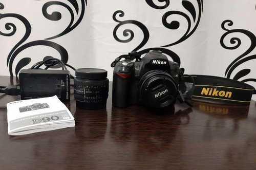 Зеркальный фотоаппарат nikon D90