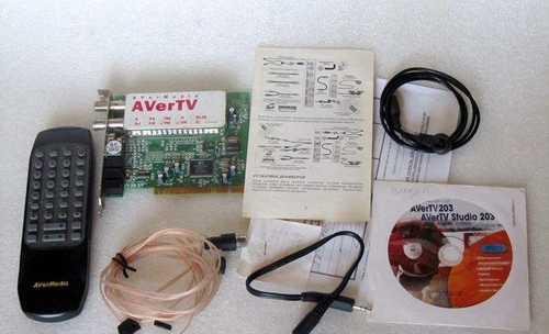 Тв-Тюнер AverMedia avertv Studio 203