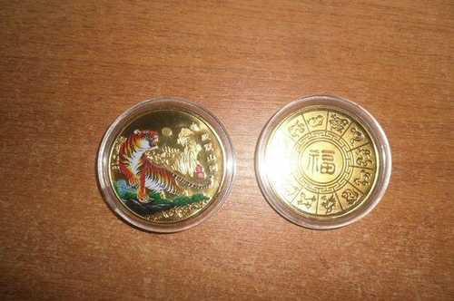 Монета "Тигр"