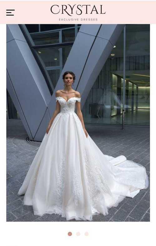 Свадебное платье Crystal Design Elva