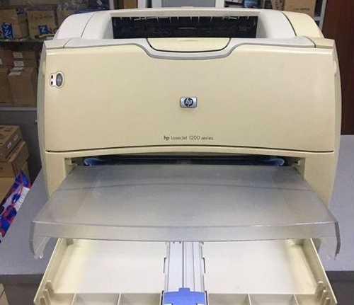 Принтер лазерный HP 1200 с картриджем