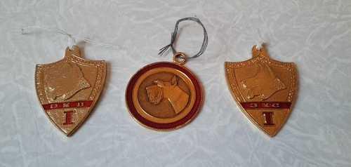 Наградные собачьи медали периода СССР
