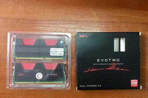 Память для пк Geil Evotwo 2x4Gb 8GB DDR3 1866 MHz