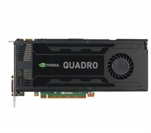 Профессиональная видеокарта Nvidia Quadro K4000