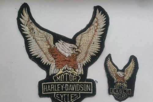 Нашивки байкерские Орел Harley-Davidson