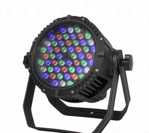 Прожектор Led par 54*3w rgbw ip65