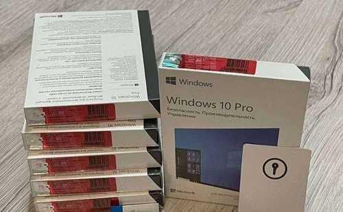 Windows 10 pro box red Новый дизайн