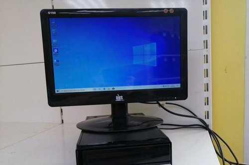 Офисный Celeron J1800/4Gb/IntelHD + Монитор 15.6"