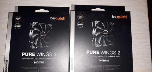 Вентиляторы 2шт be quiet pure wings 2(BL047) 140mm